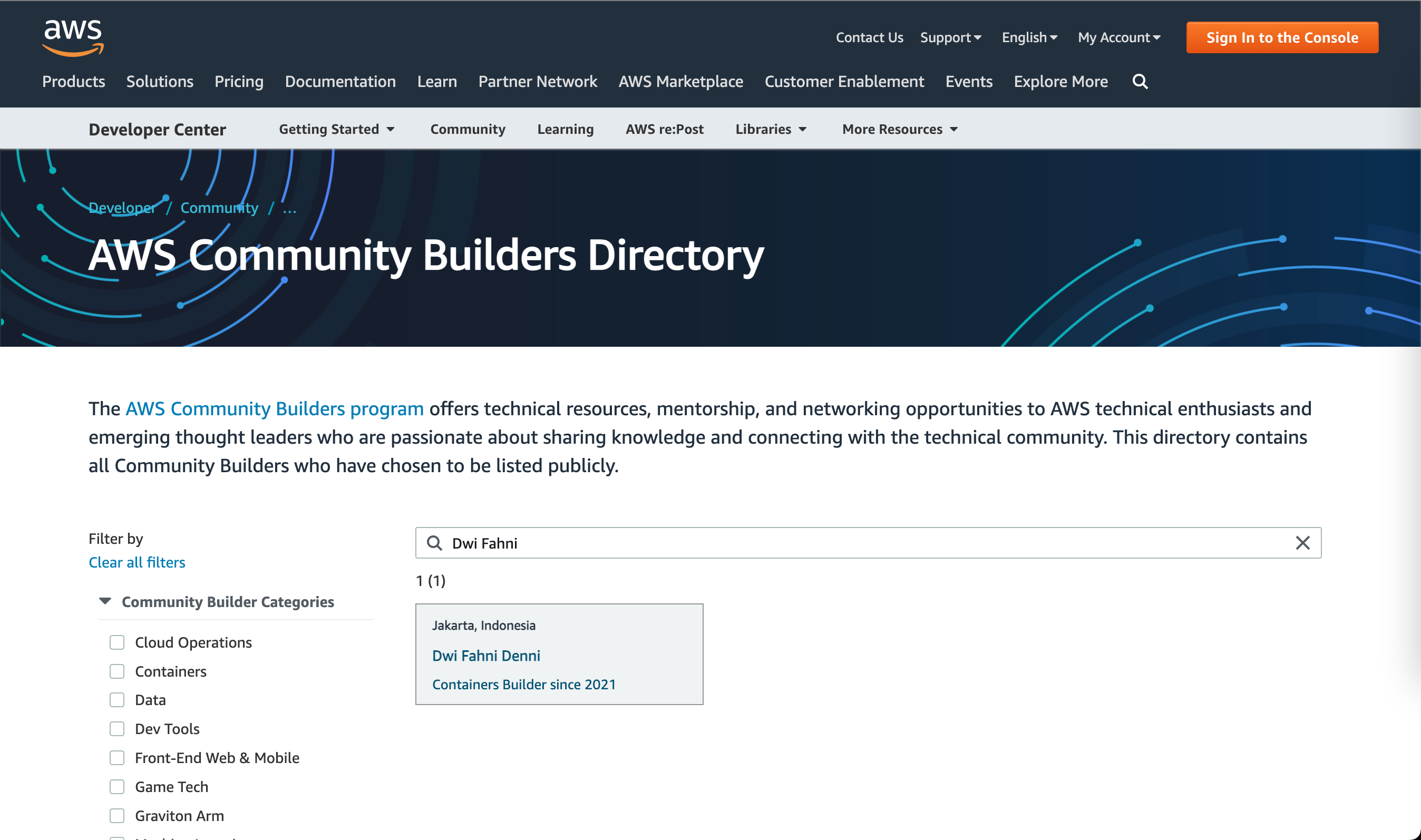 aws-community-builders-directory – devopscorner.id