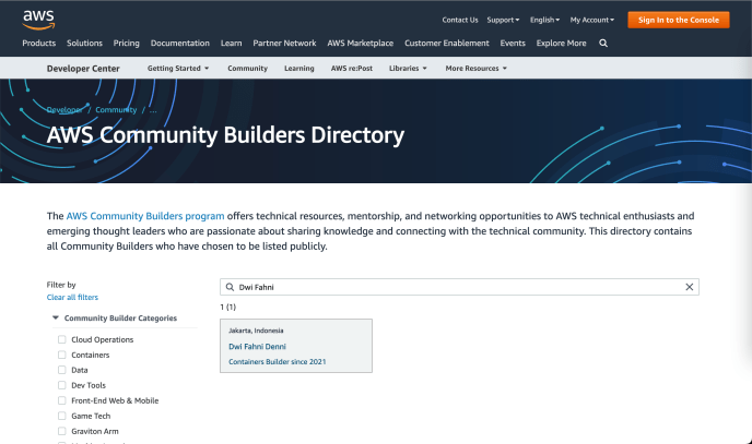 AWS Community Builders – devopscorner.id