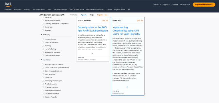 AWS Summit ASEAN 2023 – devopscorner.id